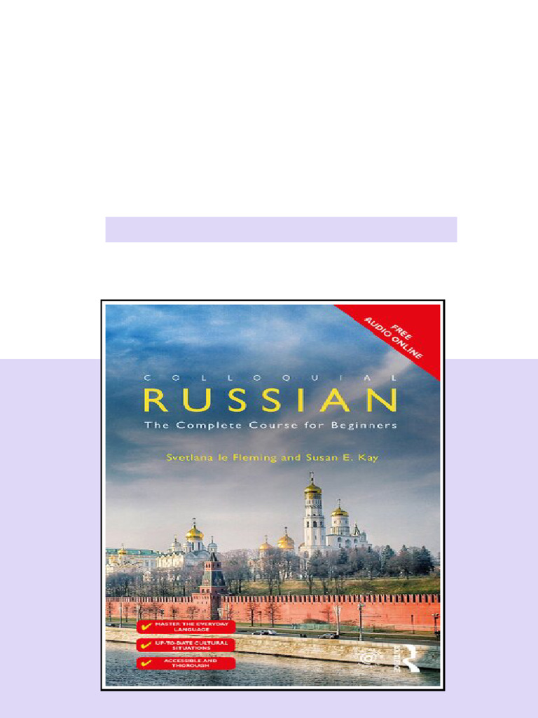 (Ebook) Colloquial Russian - 1 - The Complete Course For Beginners by ...
