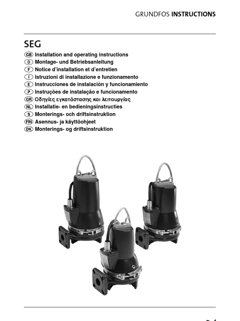 SEG Instructions | PDF