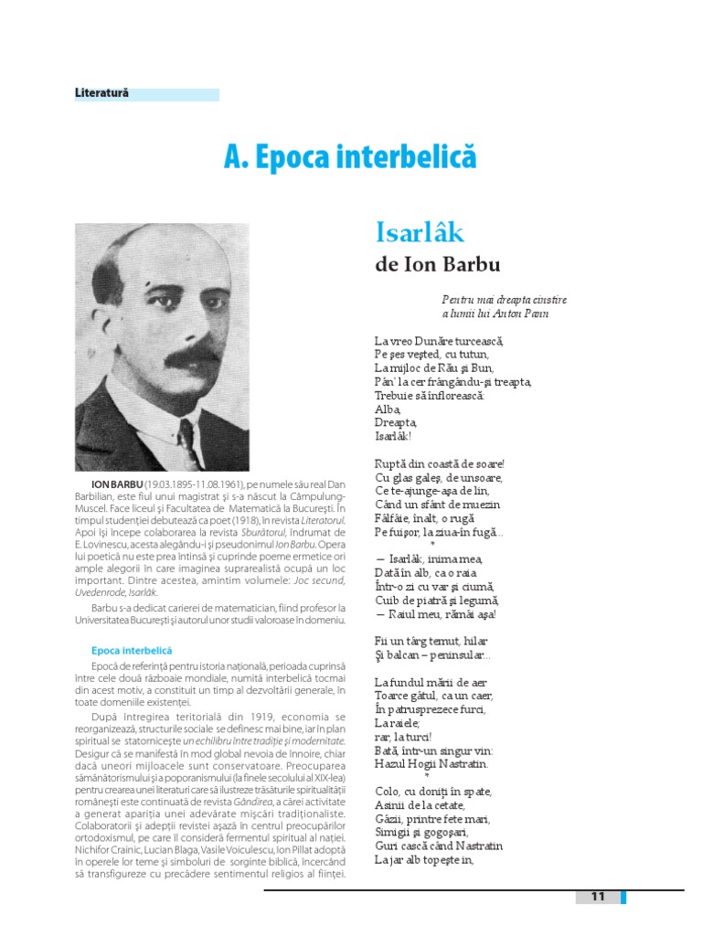 1 Epoca Interbelica | PDF