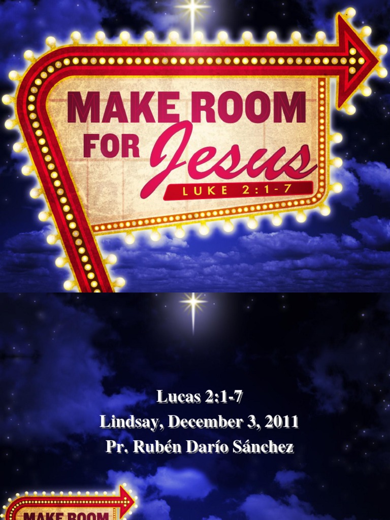 Making Room for Jesus | PDF | Religion & Spirituality