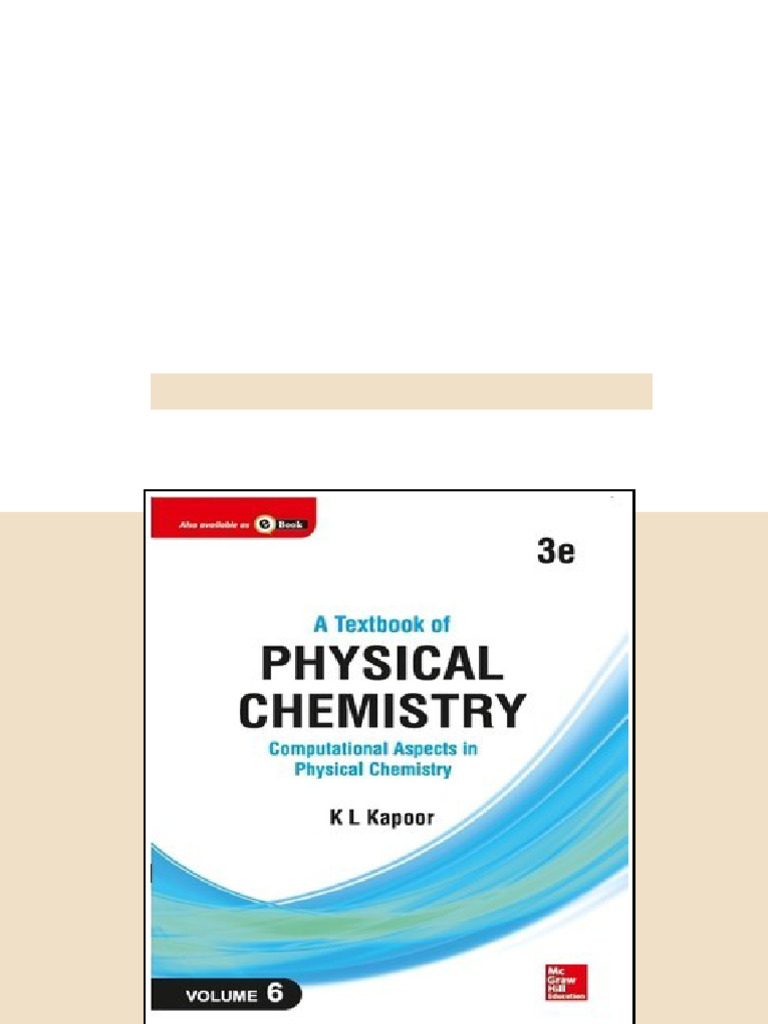 (Ebook) A Textbook of Physical Chemistry: Computational Aspects in ...