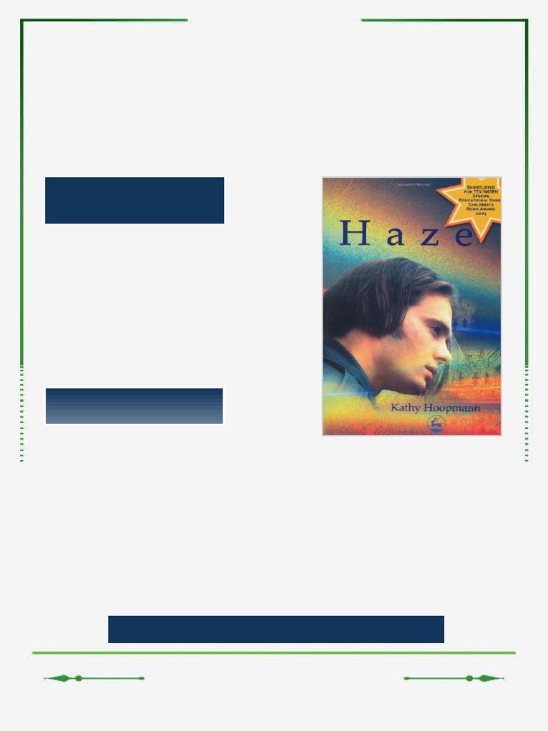 Haze 3rd Edition Kathy Hoopmann Full Ebook Version | PDF