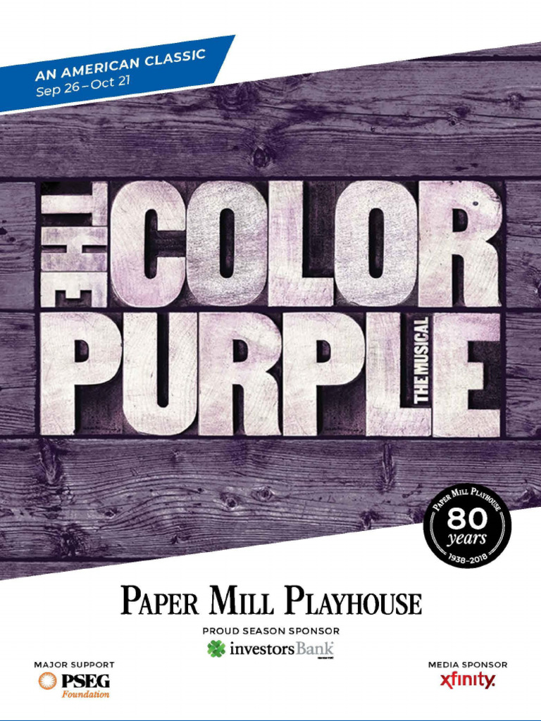 2019 The Color Purple 1 | PDF | Freedman