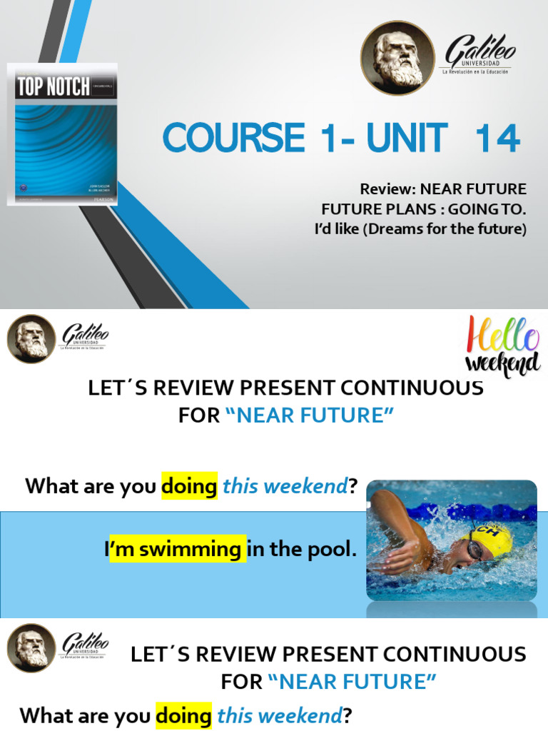 COURSE 1- UNIT 14 | PDF | Linguistics | Grammar