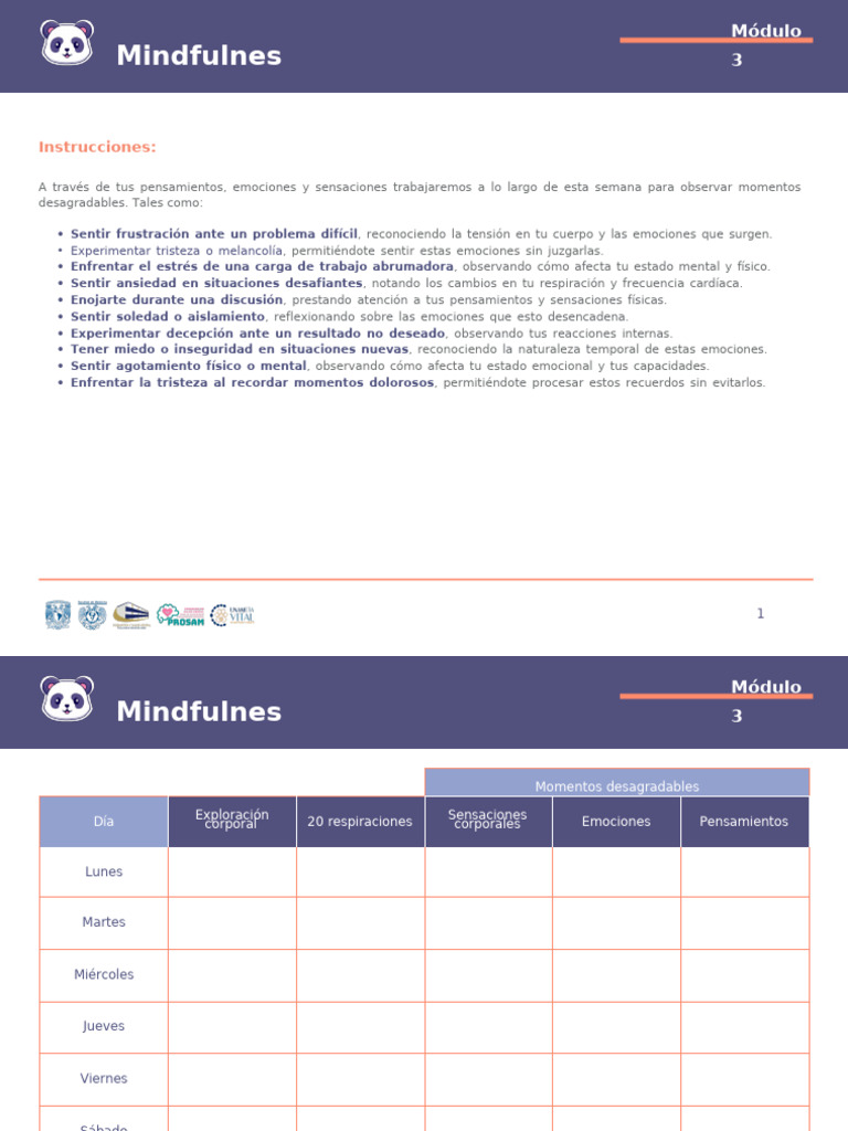ResgistroSemanal Modulo3 | PDF