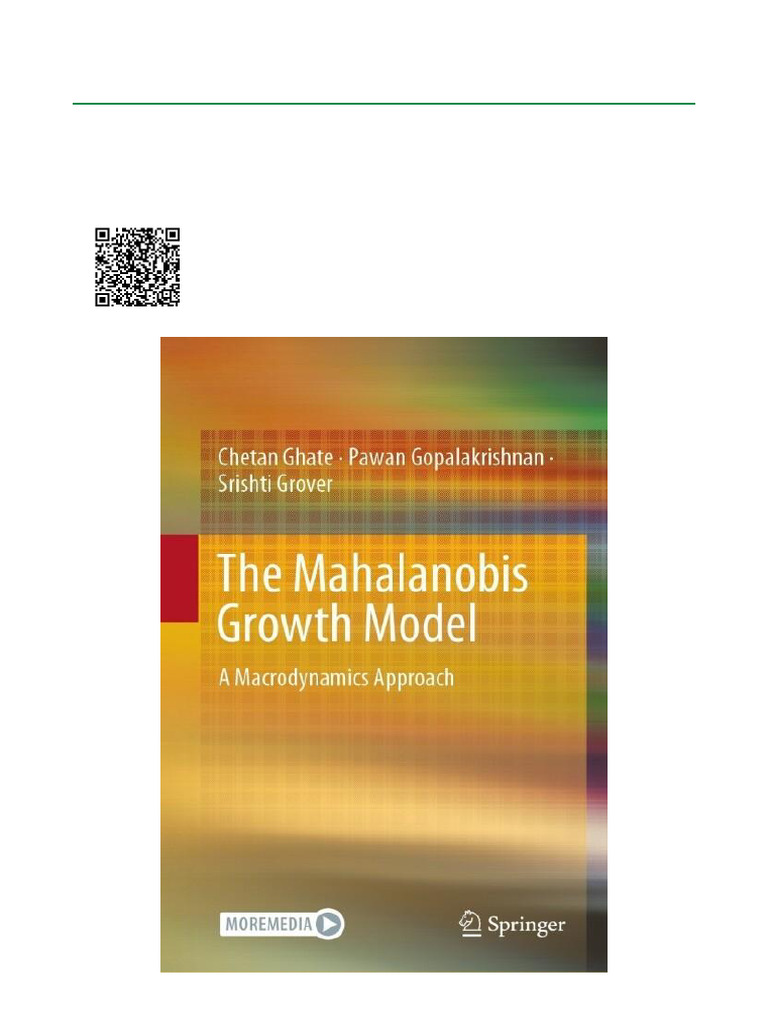 The Mahalanobis Growth Model A Macrodynamics Approach ISBN ...