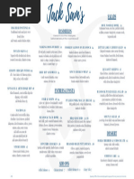 Red Rooster Grill Menu Overview | PDF