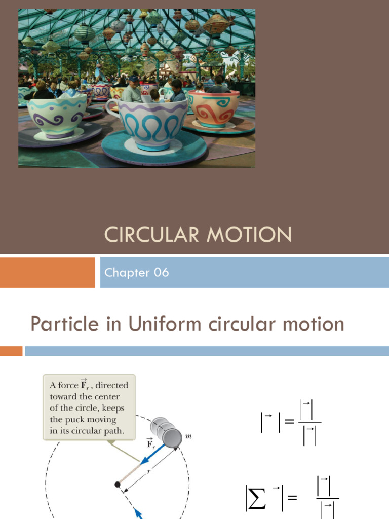 Uniform Circular Motion Concepts | PDF | Physical Sciences | Nature