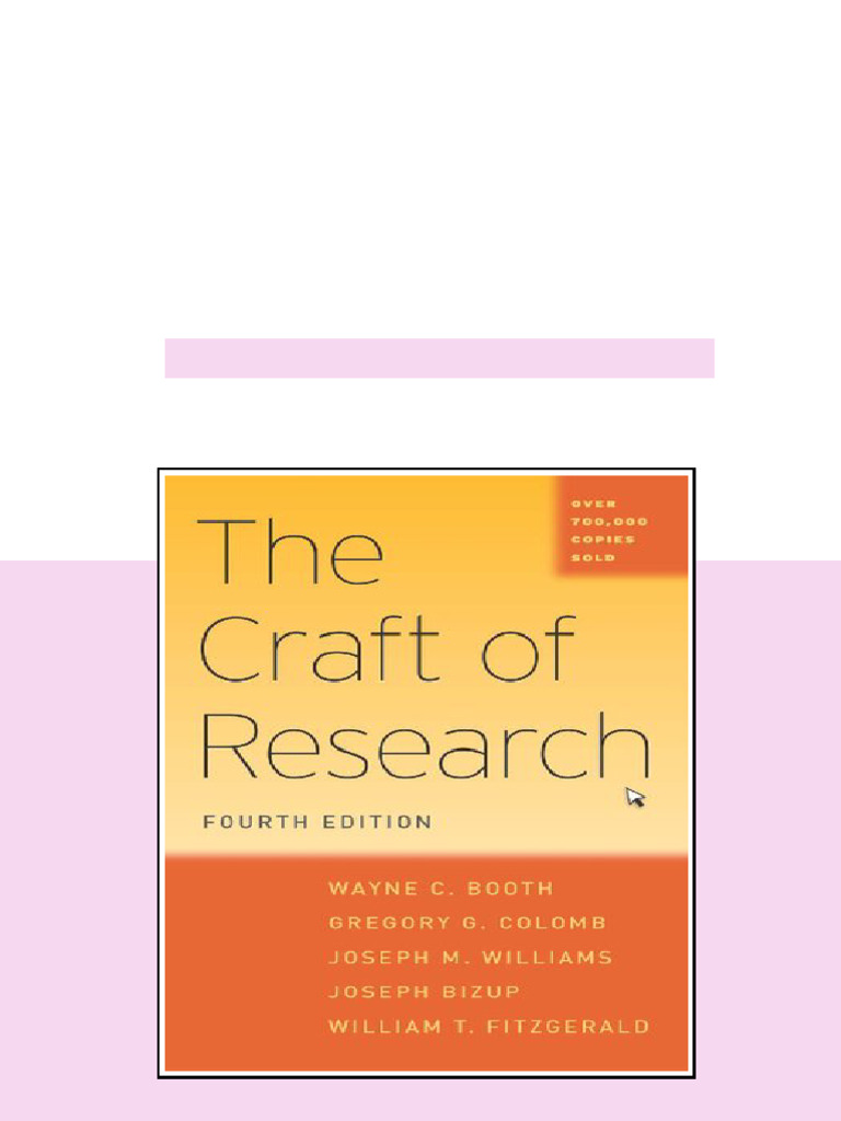 (Ebook) The Craft of Research by Wayne C. Booth, Gregory G. Colomb ...