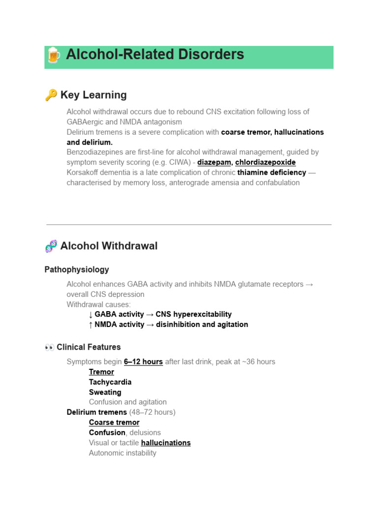 Revise Msra Revision Notes Psychiatry | PDF | Personality Disorder ...