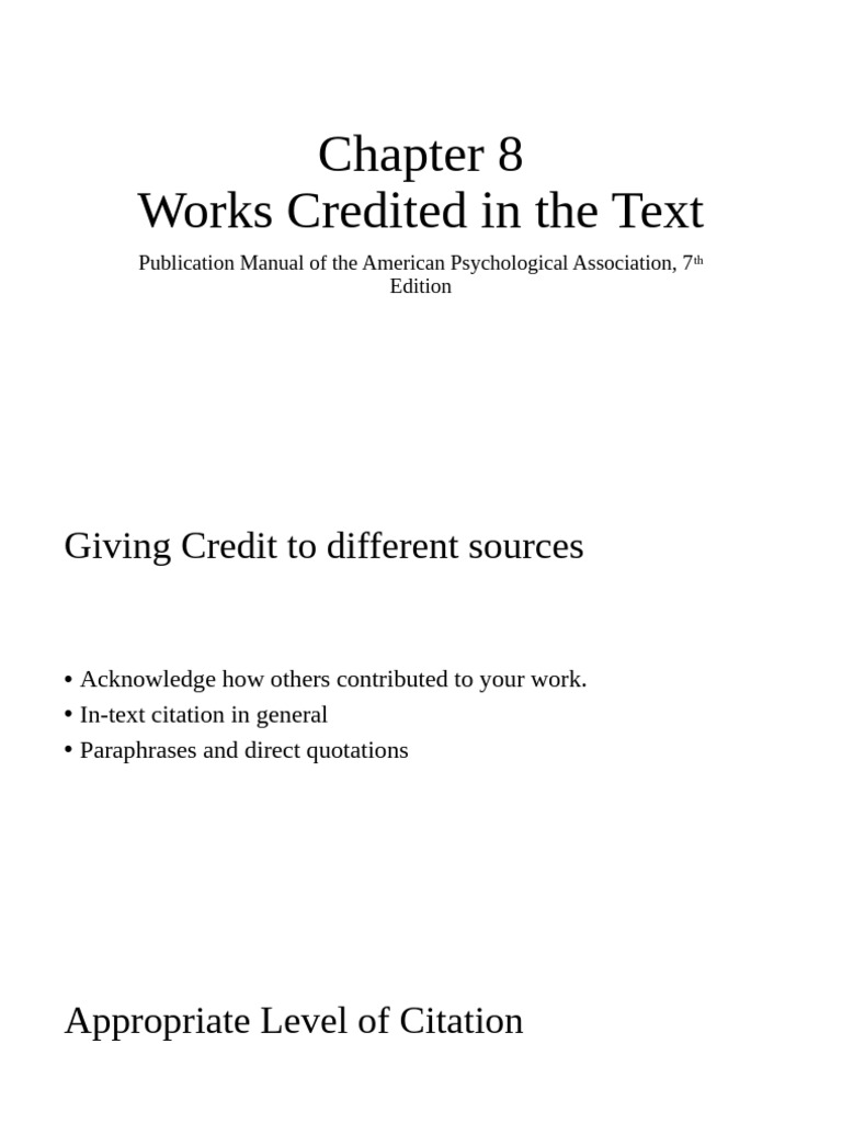 APA Citation Guidelines Explained | PDF | Citation | Apa Style