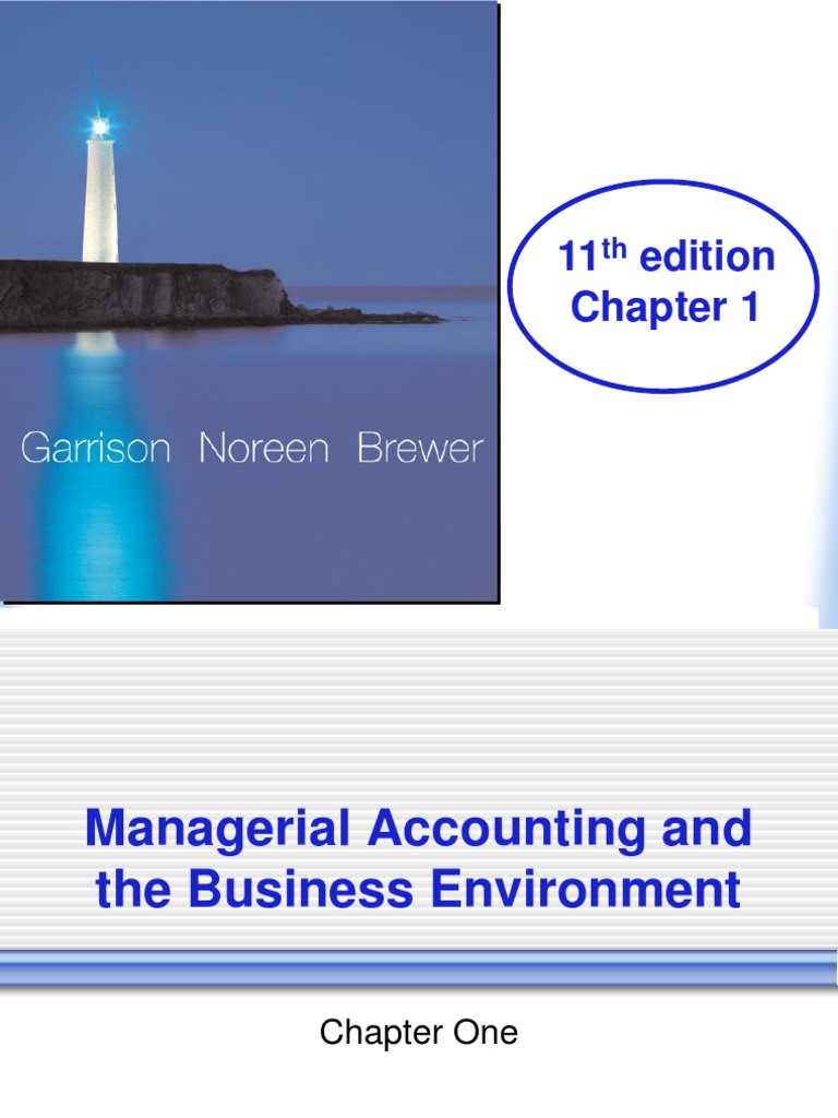 Lecture 1. MGT Acc. Fall | PDF