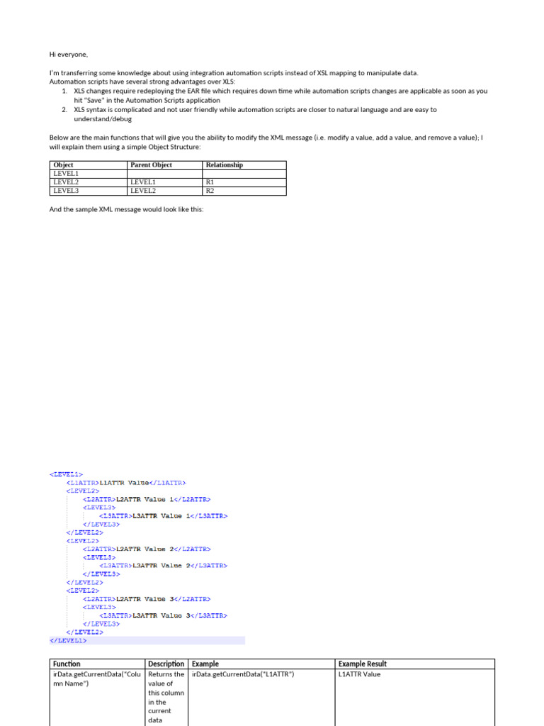 Automation Scripts for XML Data Manipulation | PDF | Microsoft Excel | Xml
