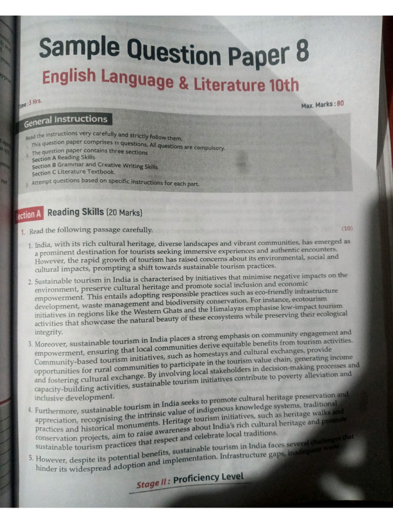 Sample Paper | PDF