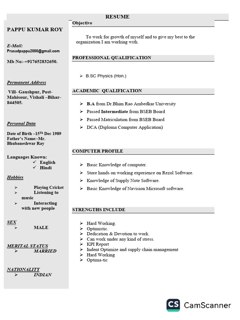 Pappu Kumar Roy | PDF | Inventory | Supply Chain