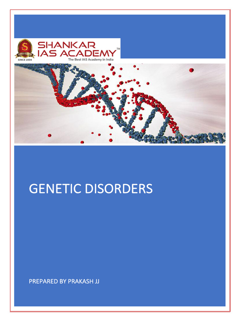 Genetic Disorder | PDF