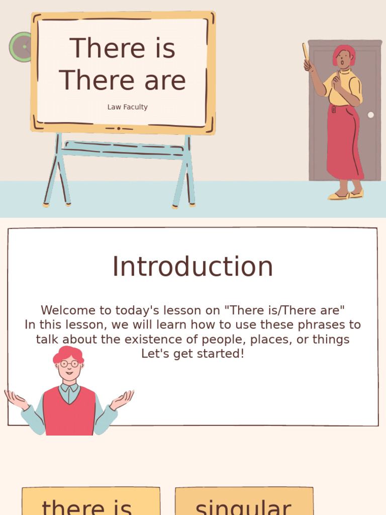 There Is & There Are | PDF