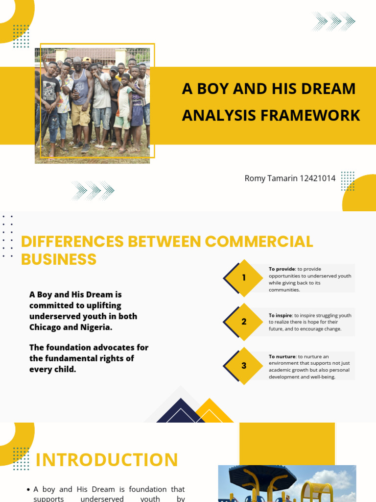 Romy Tamarin Analysis Framework For Social Entrepreneurship | PDF ...