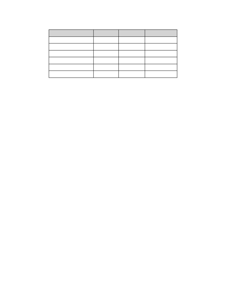 Clear Table | PDF