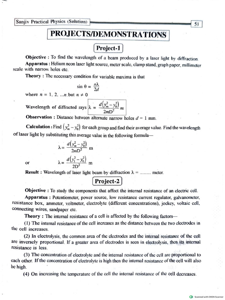 Class 12th Physics Project | PDF