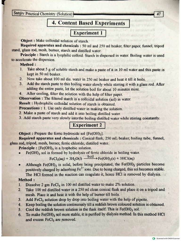 Class 12th Chemistry Project | PDF