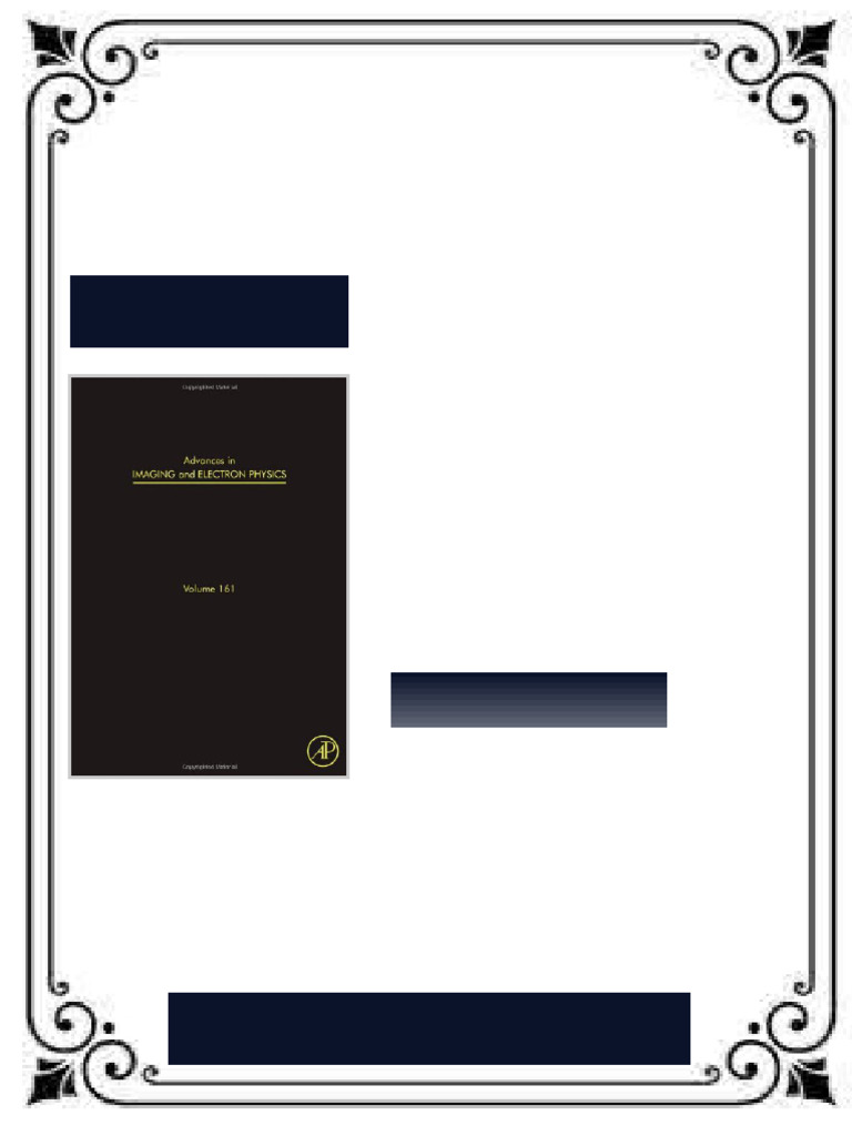 Advances in Imaging and Electron Physics 161 1st Edition Peter W ...
