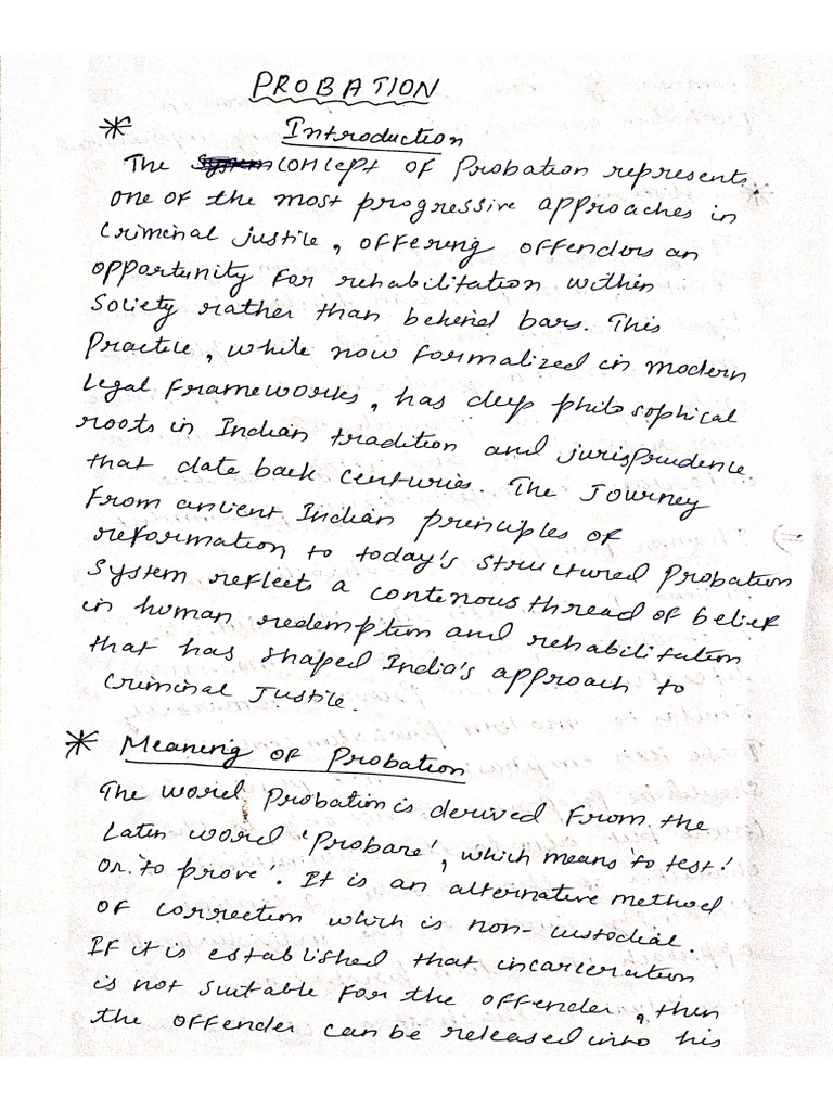 Unit 5 Penology | PDF