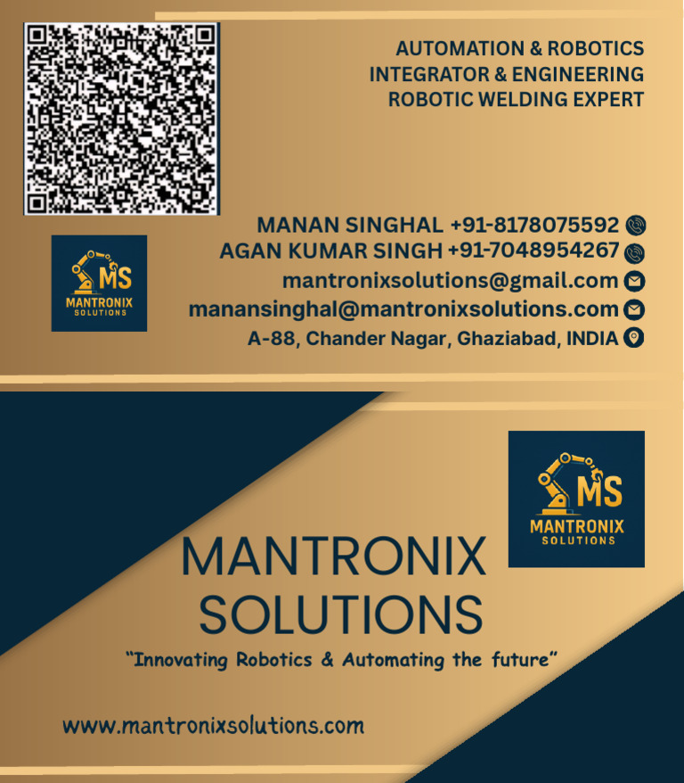 Mantronix Visiting Card | PDF