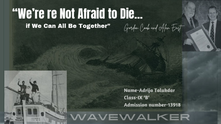 We Are NOT Afraid To Die | PDF