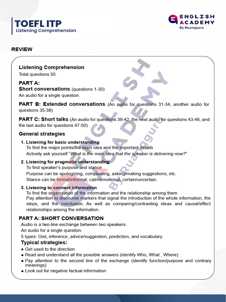 Modules - Lesson 7 - Listening Consolidation | PDF | Reading ...