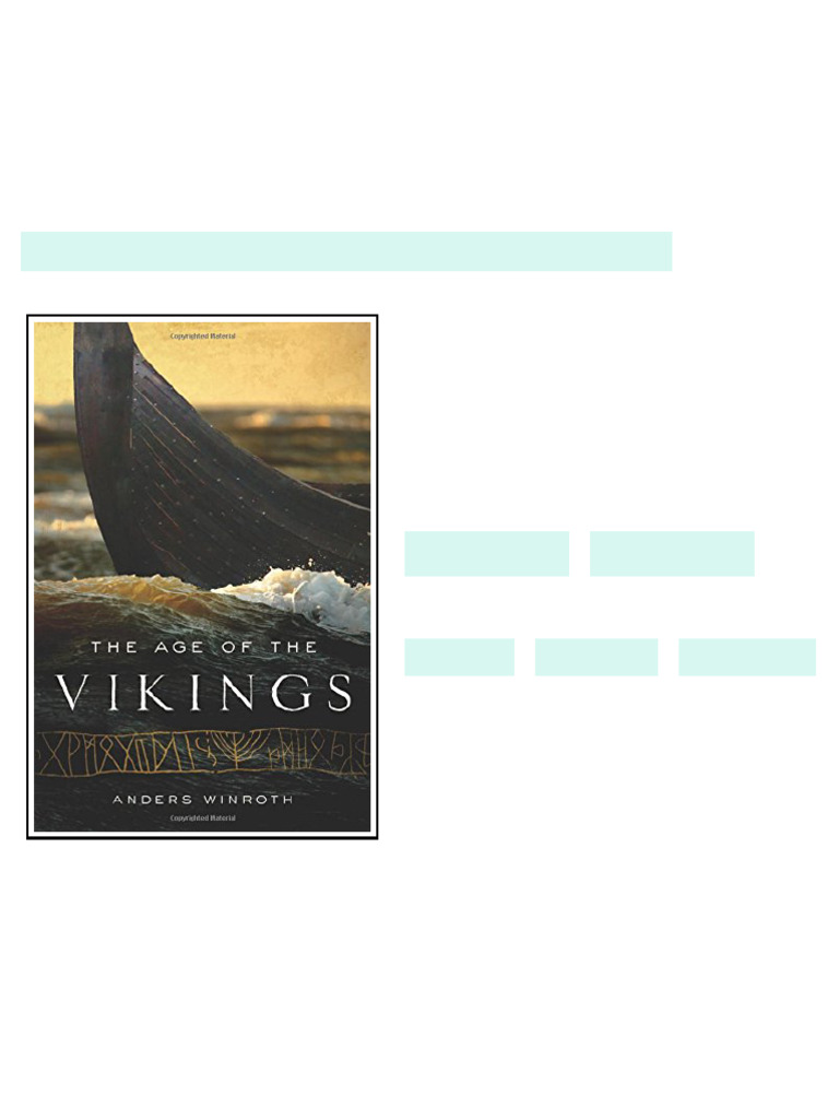 The Age of The Vikings 1st Edition Winroth - Ebook and Textbook ...
