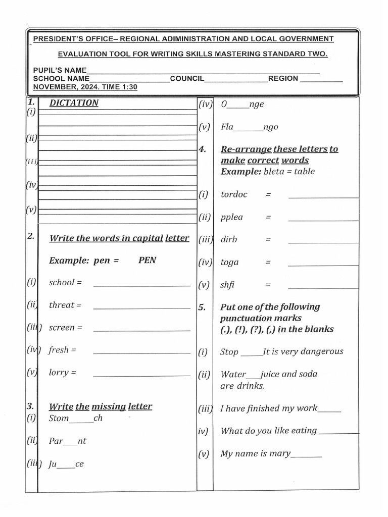 WritingSkills S2 2024 | PDF