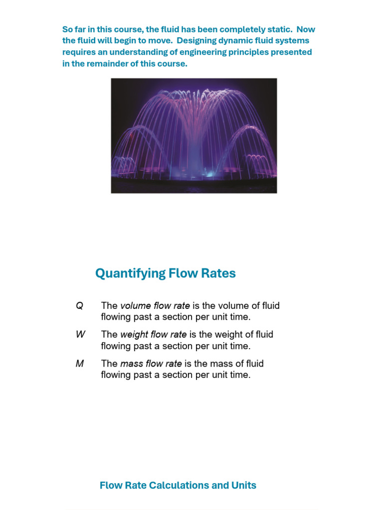 Understanding Fluid Flow Rates | PDF
