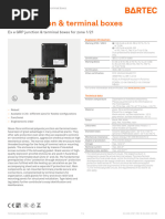 BARTEC EJB UL Enclosure Specifications | PDF | Electrical Connector ...