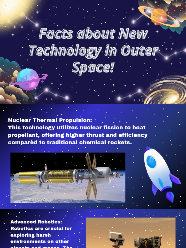 Facts About New Technology in Outer Space PDF | PDF