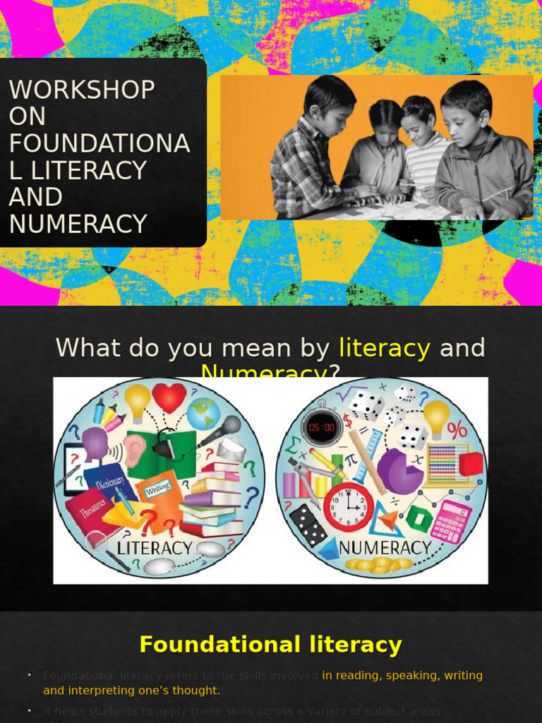 Workshop On Foundational Literacy and Numeracy | PDF | Language ...