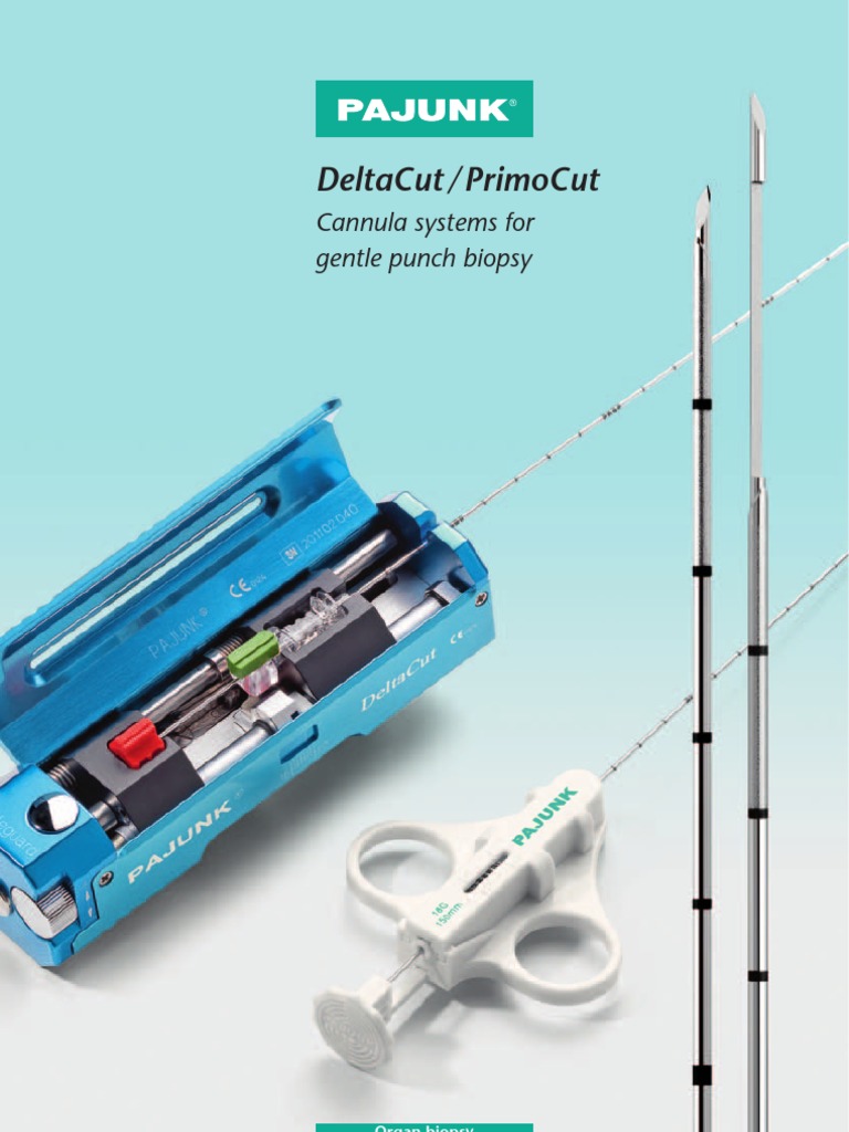 DeltaCut PrimoCut GB | PDF | Biopsy | Trigger (Firearms)