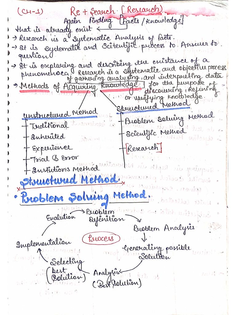Research Unit 1 | PDF