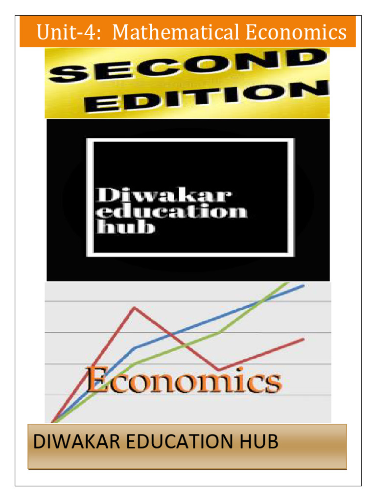 Economics UNIT 4 | PDF | Demand | Function (Mathematics)