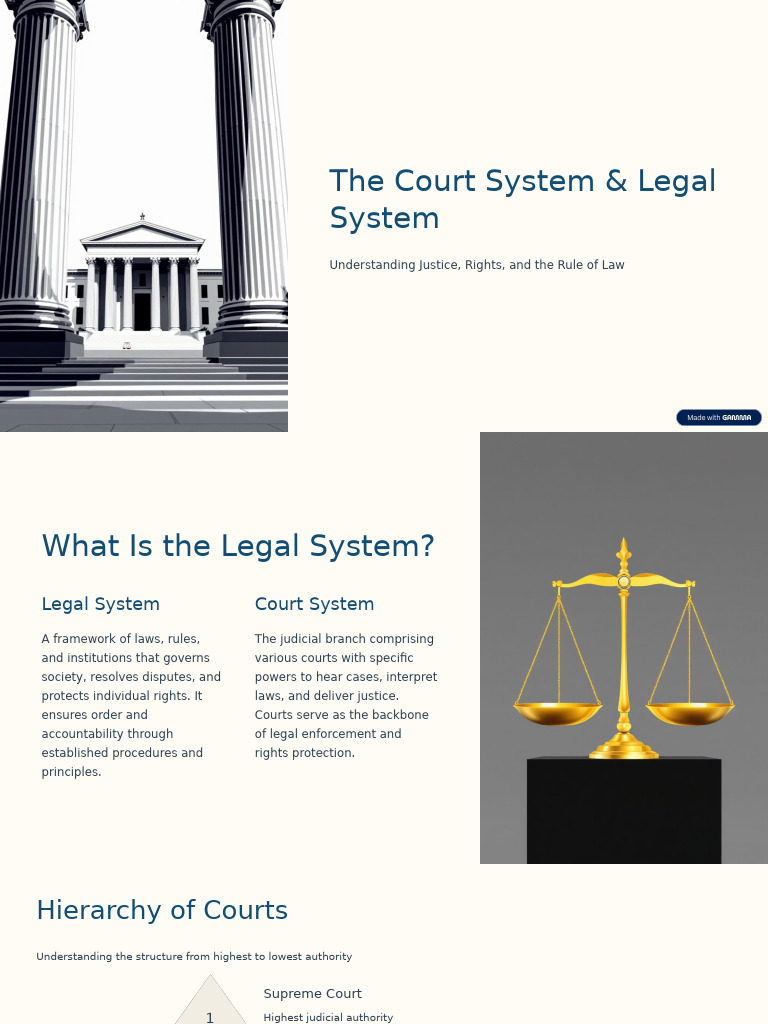 Understanding the Court System Basics | PDF | Jurisdiction | Appeal