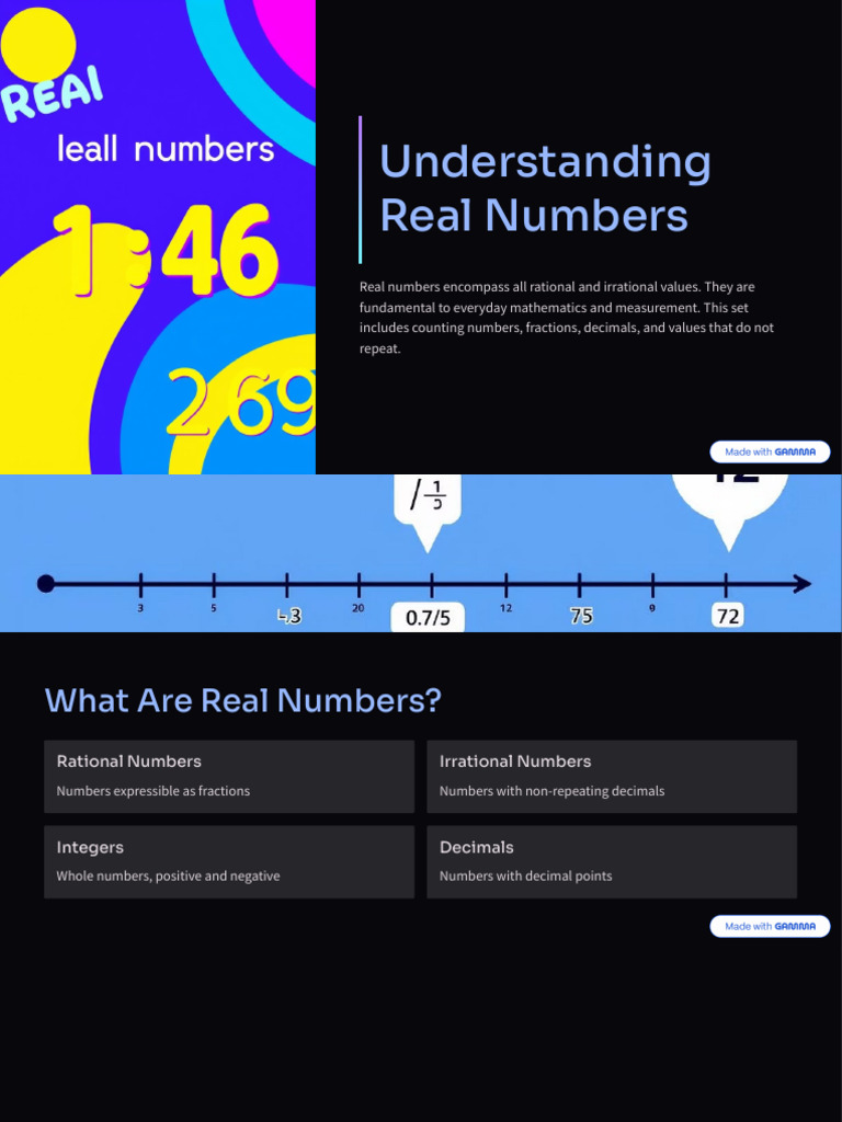Understanding Real Numbers | PDF