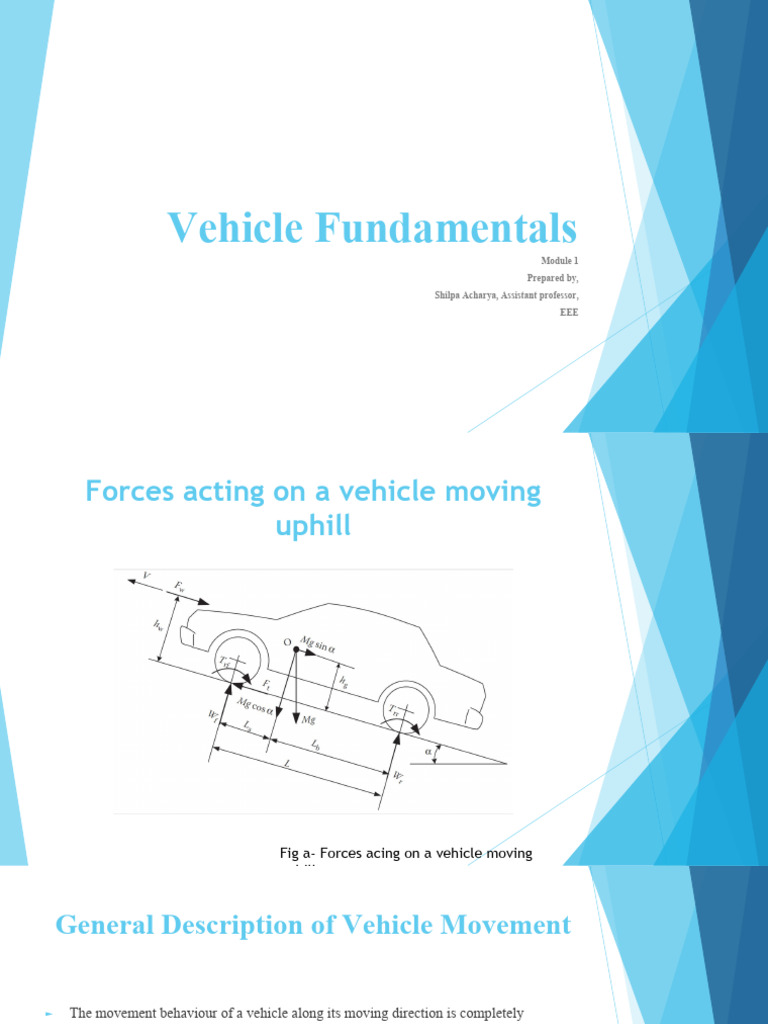 Vehicle Fundamentals | PDF | Drag (Physics) | Mechanical Engineering