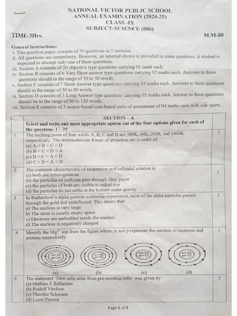 Nvps Final Exam | PDF