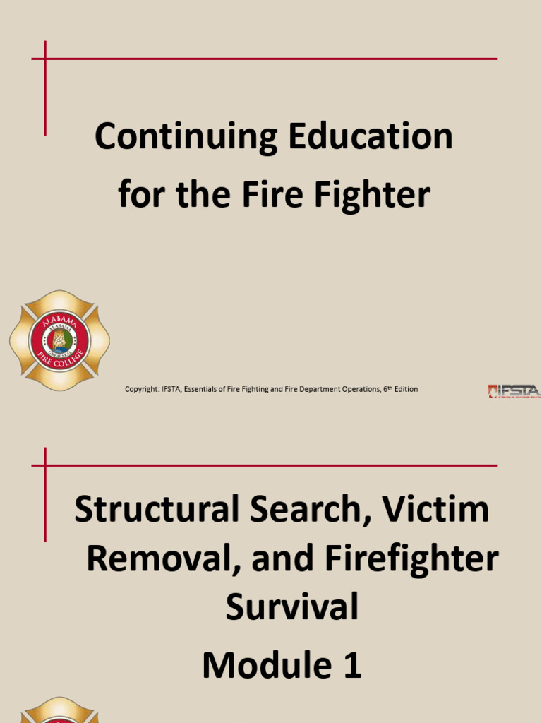 Chapter 9 FFI-II Module 1 | PDF | Firefighter | Firefighting