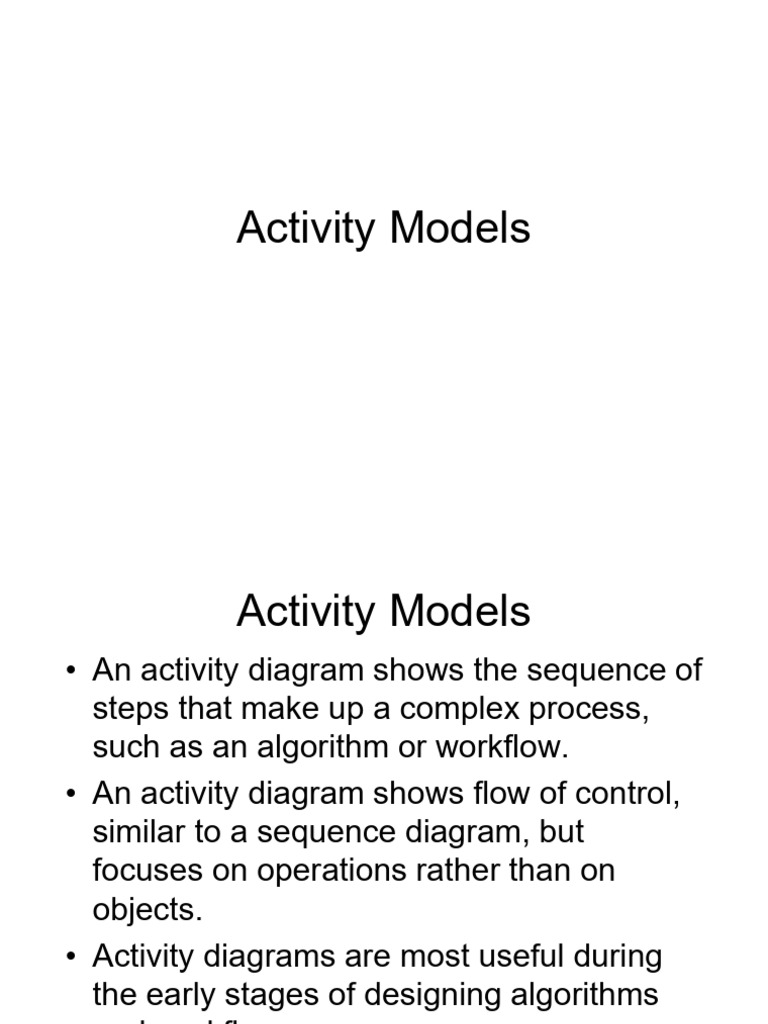 Understanding Activity Diagrams | PDF