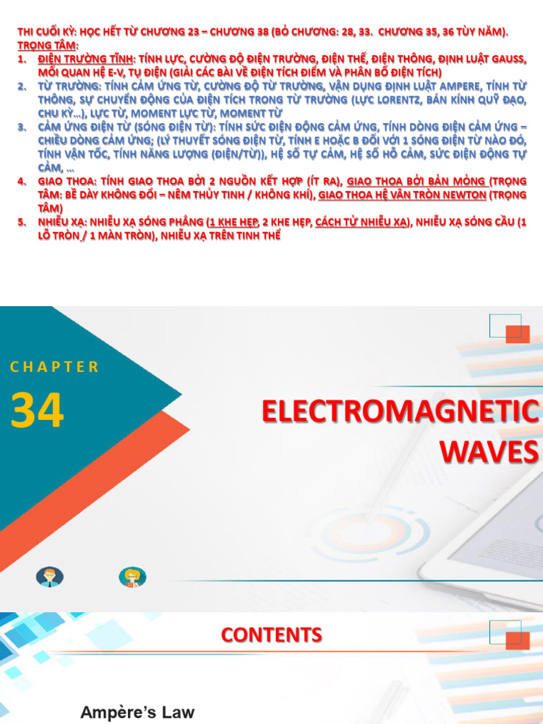 Electromagnetic Waves Study Guide | PDF | Electromagnetic Radiation ...