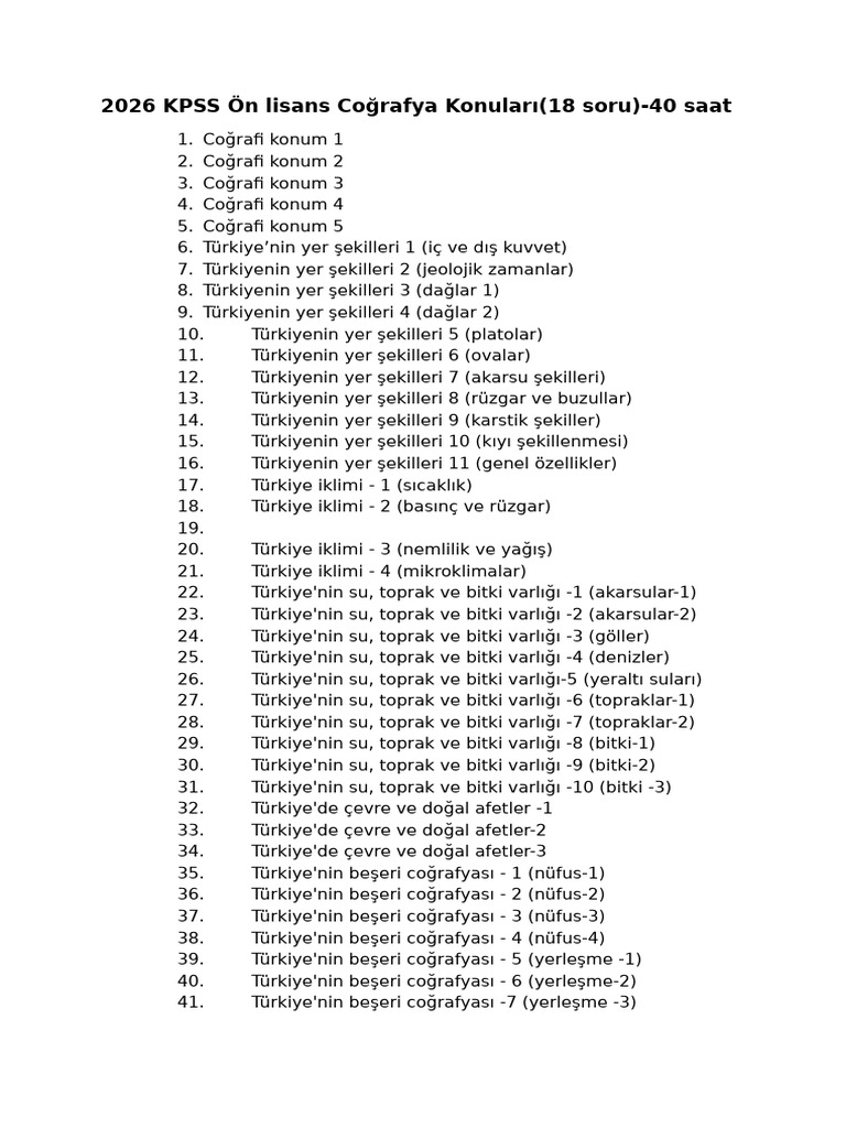 Cografya | PDF