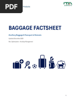 IATA Baggage Identification Chart | PDF | Baggage | Manufactured Goods