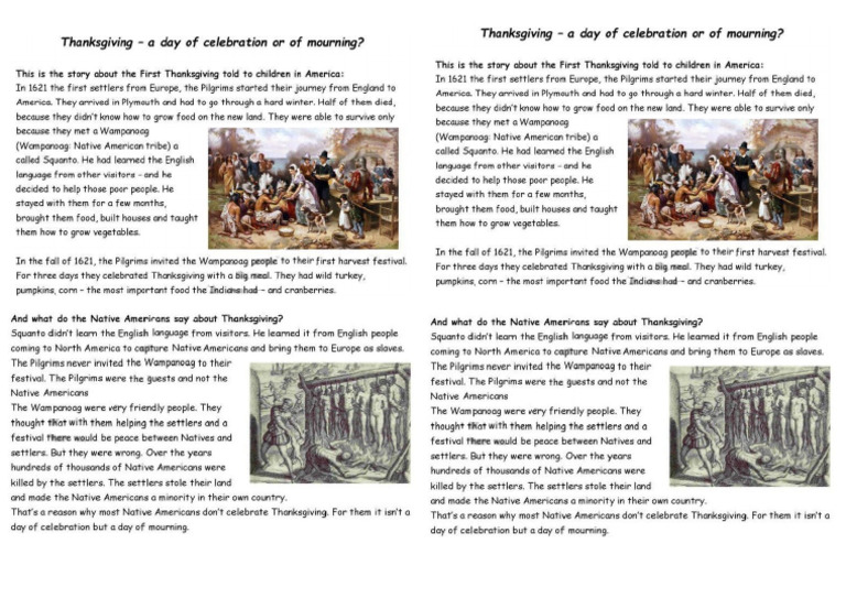 2 Stories of Thanksgiving | PDF