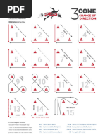 4 Cone Agility Drill Patterns | PDF